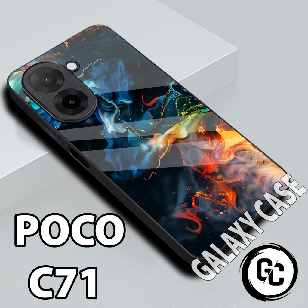 Jual Softcase glossy POCO C71/Case POCO C71 Cewek/case POCO C71 glitter ...