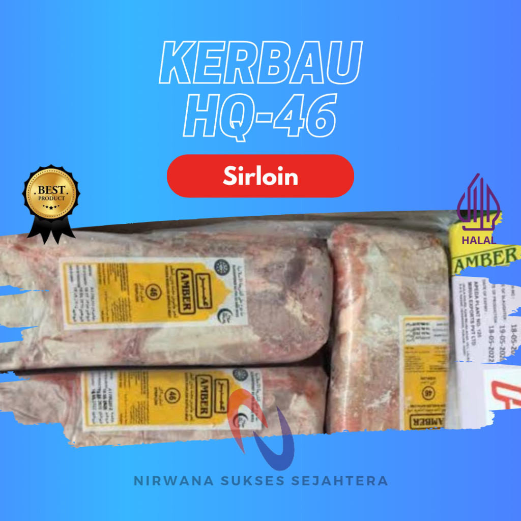 Jual DAGING KERBAU (HQ-46) SIRLOIN | Shopee Indonesia