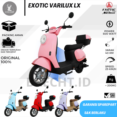 Jual Sepeda Listrik EXOTIC VARILUX LX BY PACIFIC 500 Watt Electric E ...