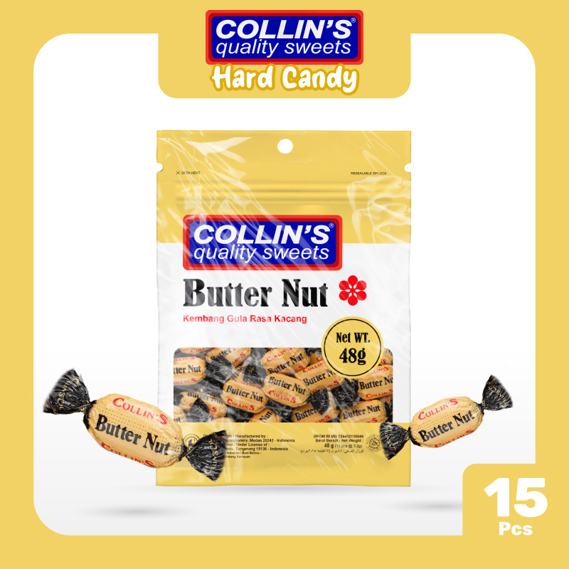 Jual Permen Collins Butternut 48 gram - Collin's Butternut Candy Permen ...