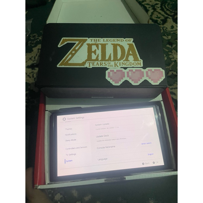 Jual nintendo switch tablet only oled cfw 256gb | Shopee Indonesia