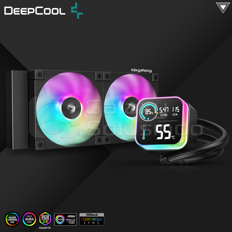 Jual Deepcool LQ240 ARGB LED Digital Display 240mm Liquid Cooler | Shopee Indonesia