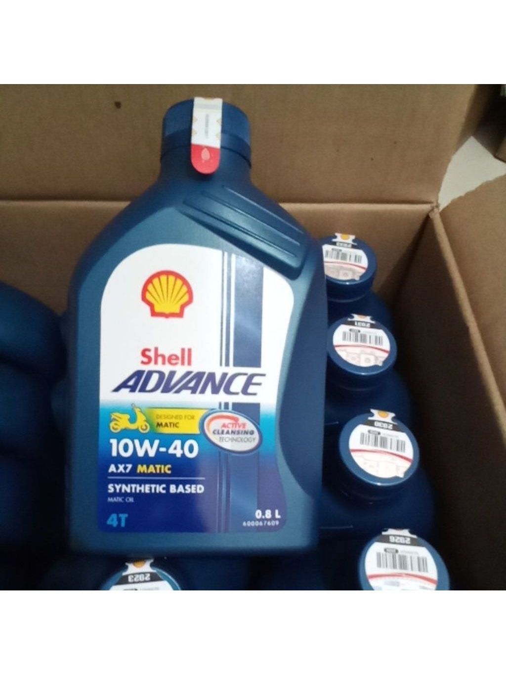 Jual oli shell AX 7 Matic 800 ml | Shopee Indonesia