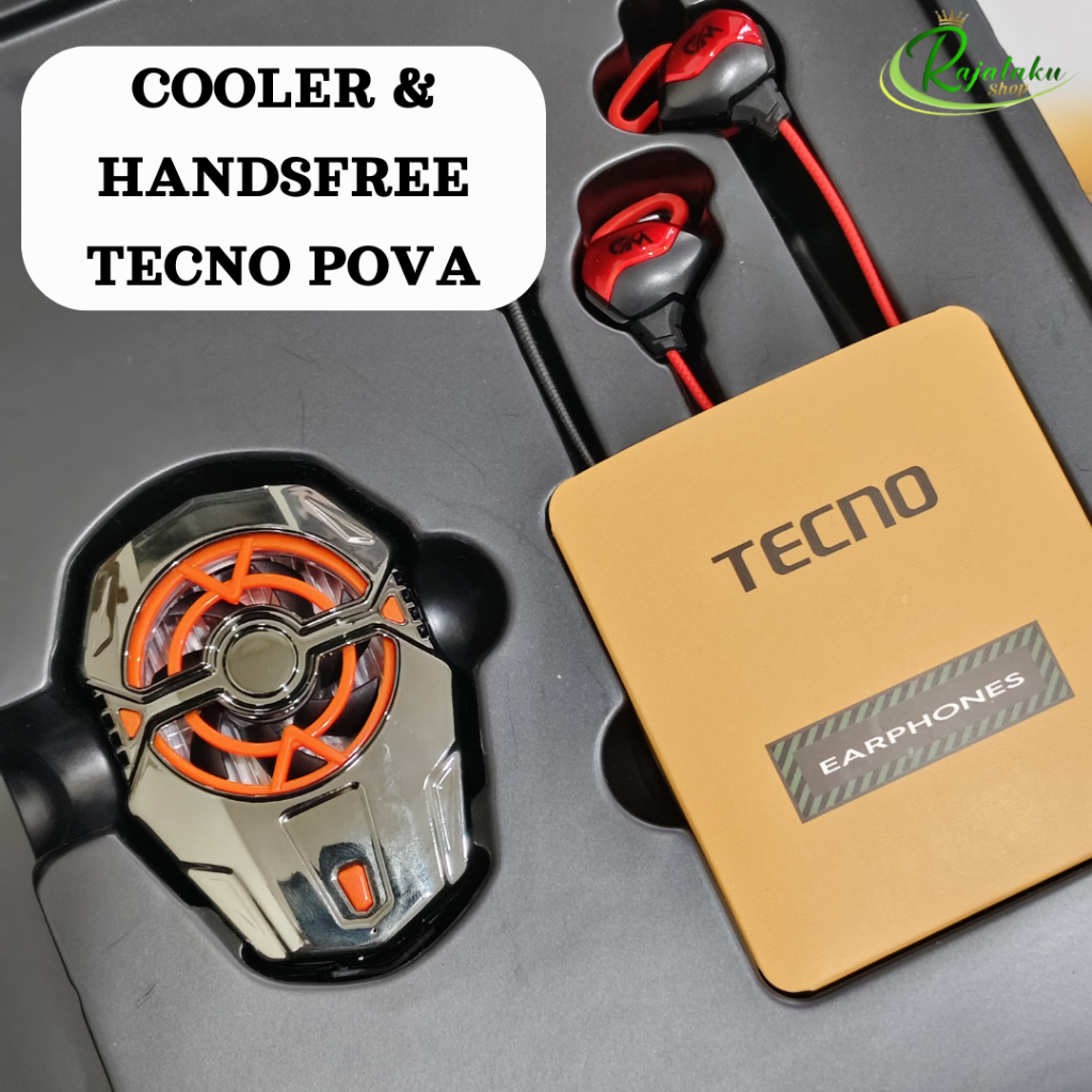 Jual Tecno Pova 6 Gift Box - Gaming Cooler + Earphone | Shopee Indonesia
