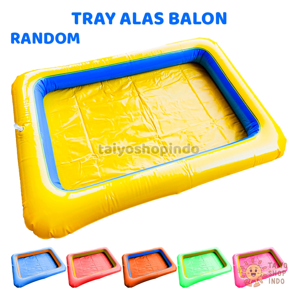 Jual TAIYO Alas Balon Pasir Edukasi Tray Balloon Sand Tatakan Ban ...