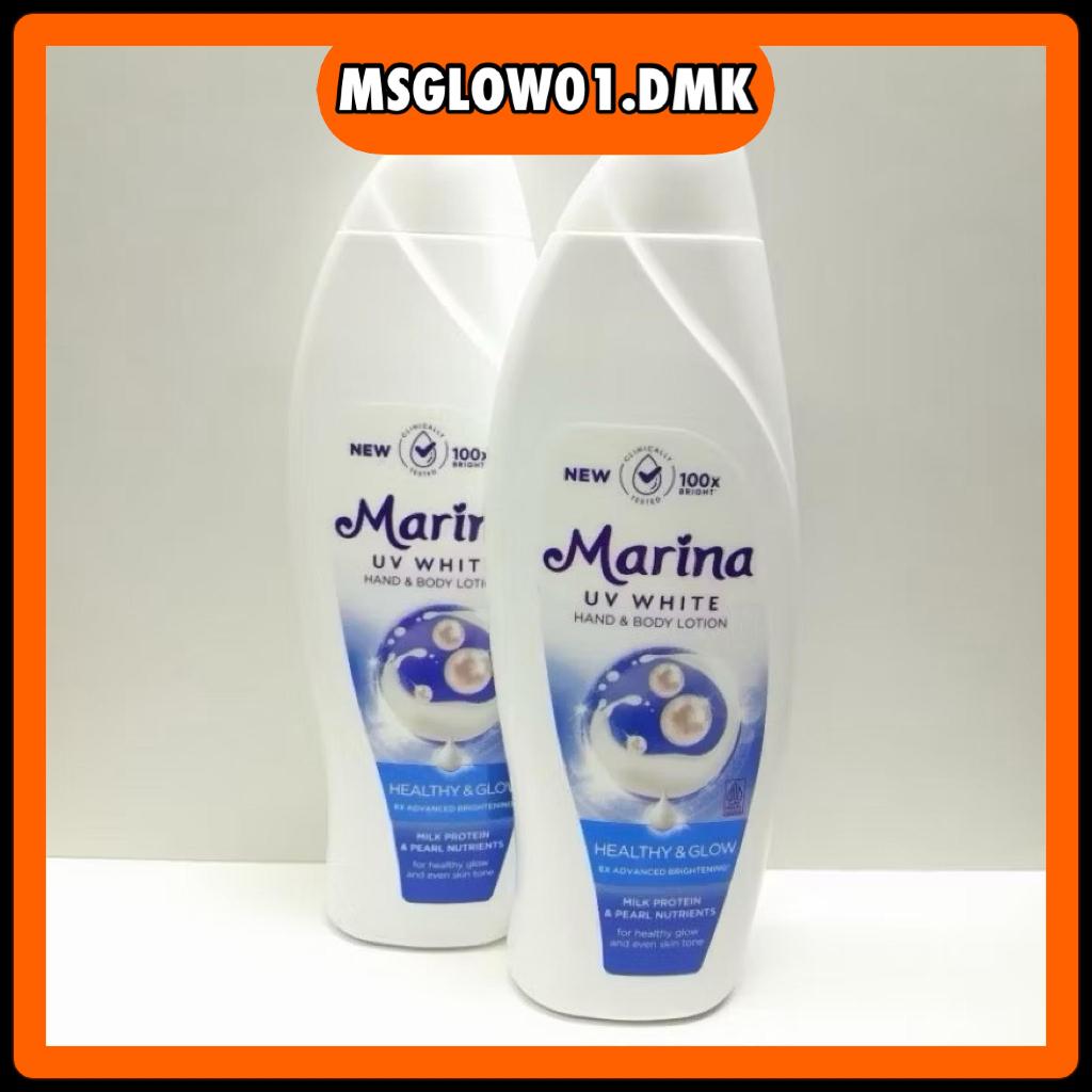 Jual ( ISI 2 PCS) MARINA UV WHITE HAND AND BODY LOTION HEALTHY &GLOW ...