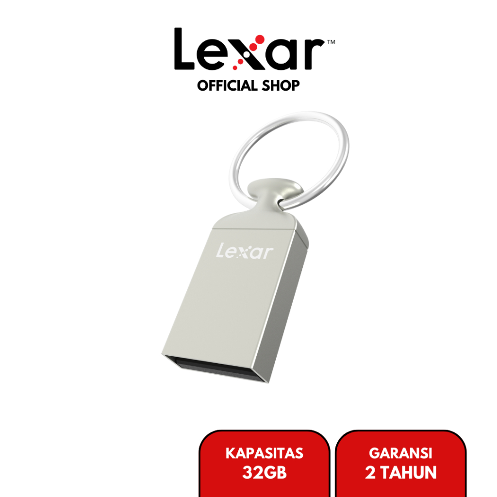 Jual Lexar Flashdisk JumpDrive M22 USB 2.0 Flash Drive - 32GB | Shopee ...