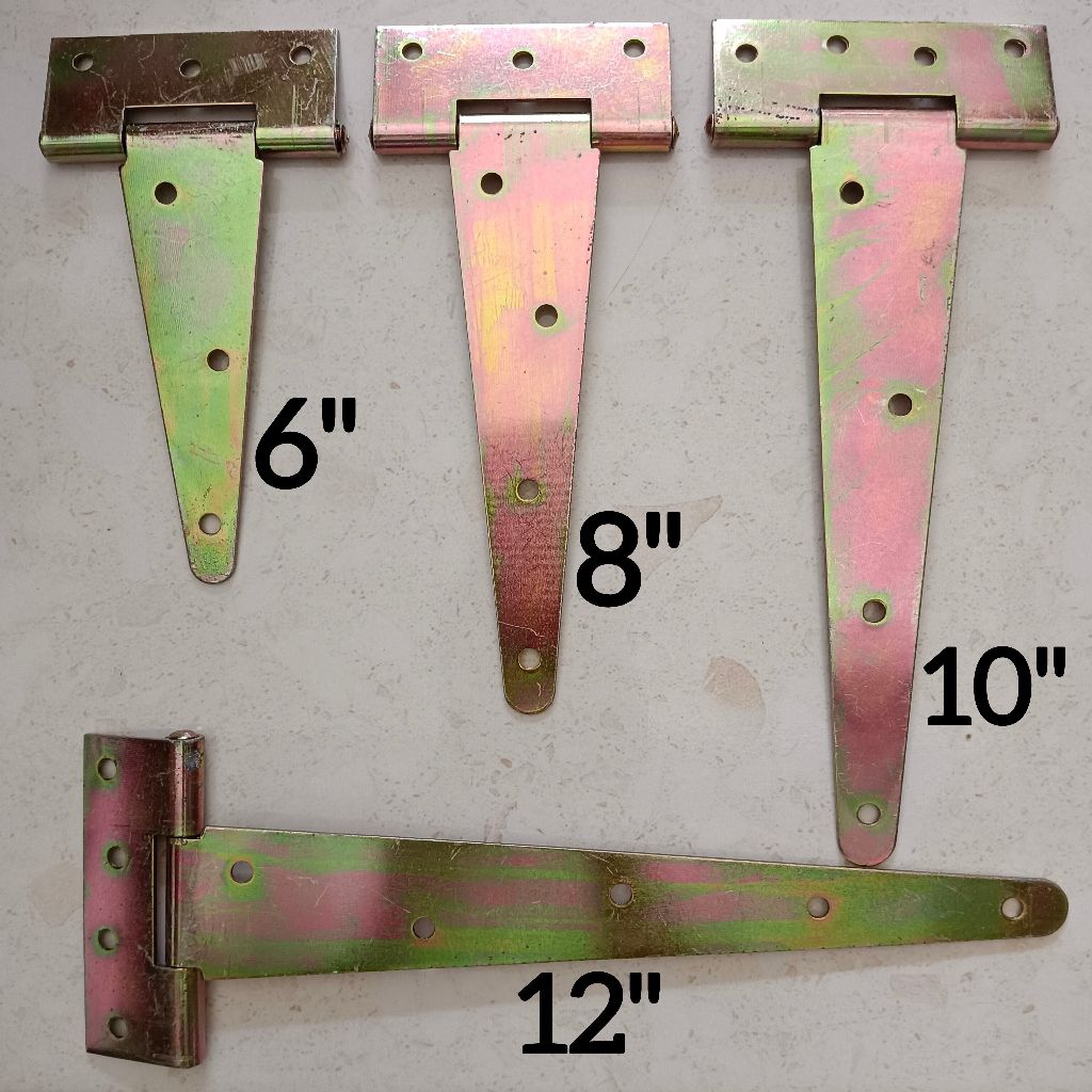 Jual [6 INCH] ENGSEL PINTU GUDANG MODEL T UKURAN 6 INCH ENGSEL MODEL T ...