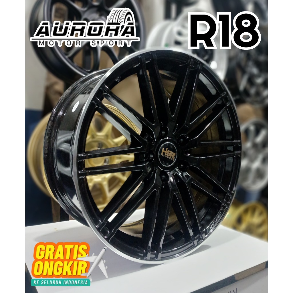 Jual Velg Mobil Racing R18 Innova,Camry,HRV HSR Original Lebar 8 - New ...