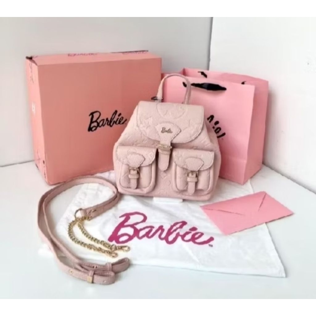 Jual TAS BARBIE RANSEL PINK | Shopee Indonesia