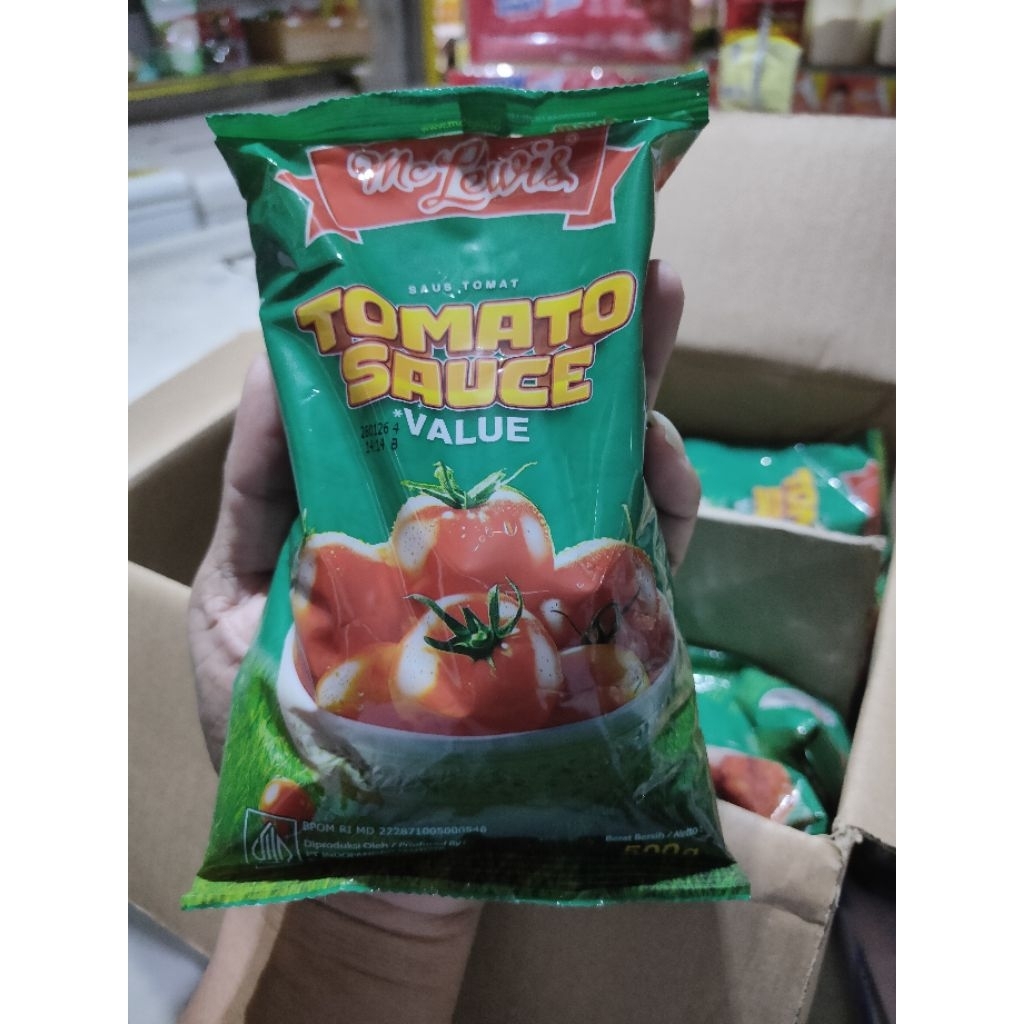 Jual mc lewis tomato sauce (saus tomat) 500 gram | Shopee Indonesia