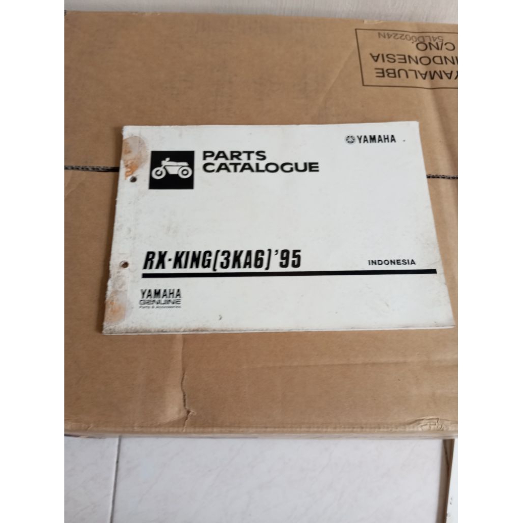 Jual buku part catalog RK king master 1995 edisi YCLS original | Shopee ...