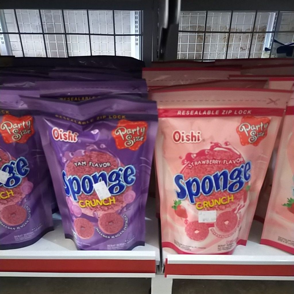Jual Oishi sponge 4 varian rasa/ cemilan sponge | Shopee Indonesia