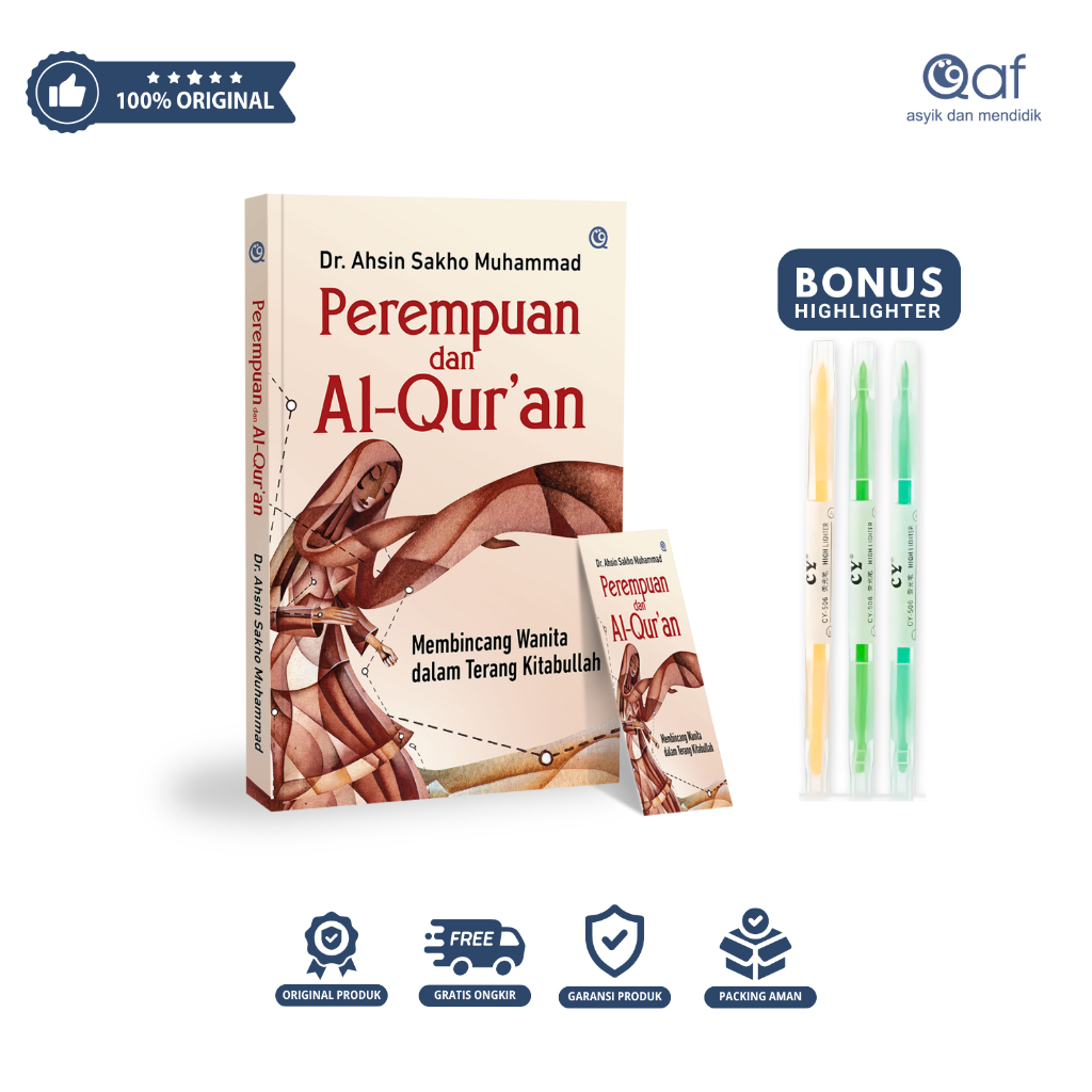 Jual Perempuan dan Al-Qur’an - Dr. Ahsin Sakho Muhammad [Bonus highlighter] Penerbit Qaf ...