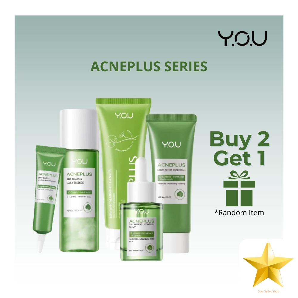 Jual YOU Acne Plus Cica Herbs Derma Solution | Acneplus Toner Spot Care ...