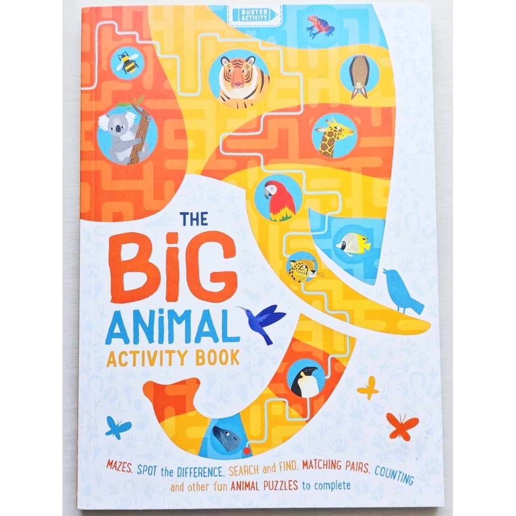 Jual The Big Animal Activity Book (Search & Find, Mazes, Spot the ...