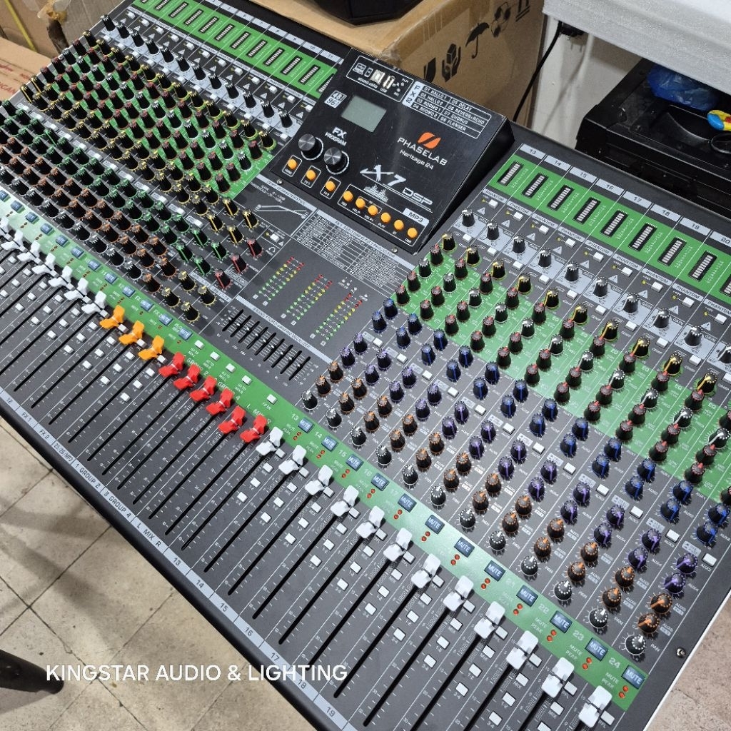 Jual Mixer Phase Lab Heritage 24 Original Channel X7 DSP FX Double ...
