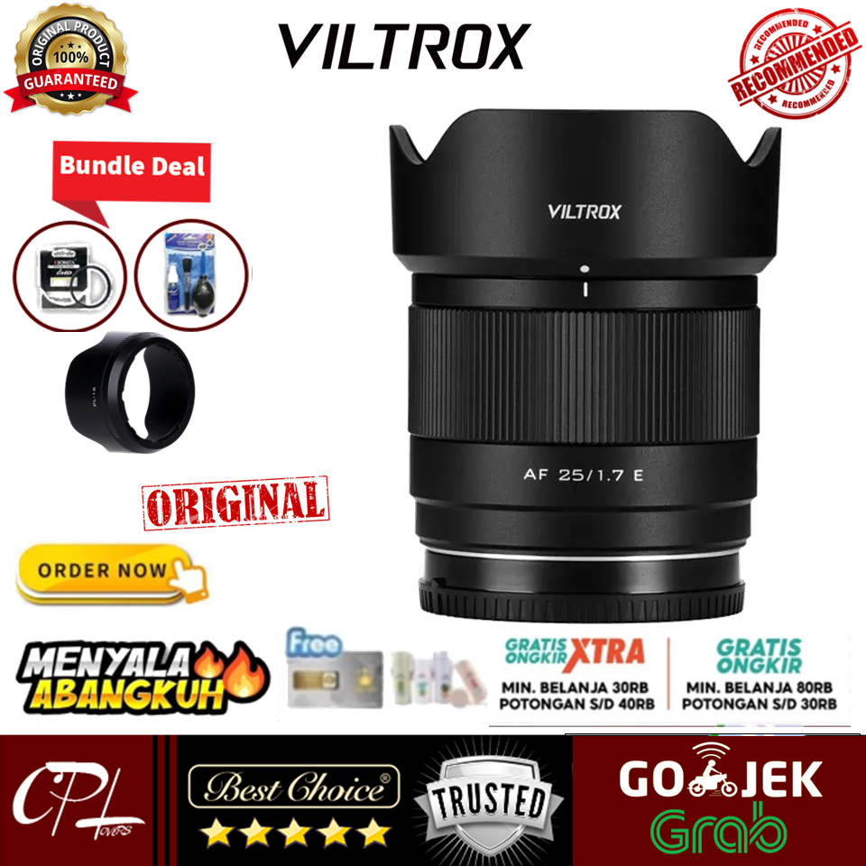 Jual Viltrox 25mm F1.7 Air APS-C Lens for Sony E-mount / Fuji XF / Nikon Z - Official Warranty ...