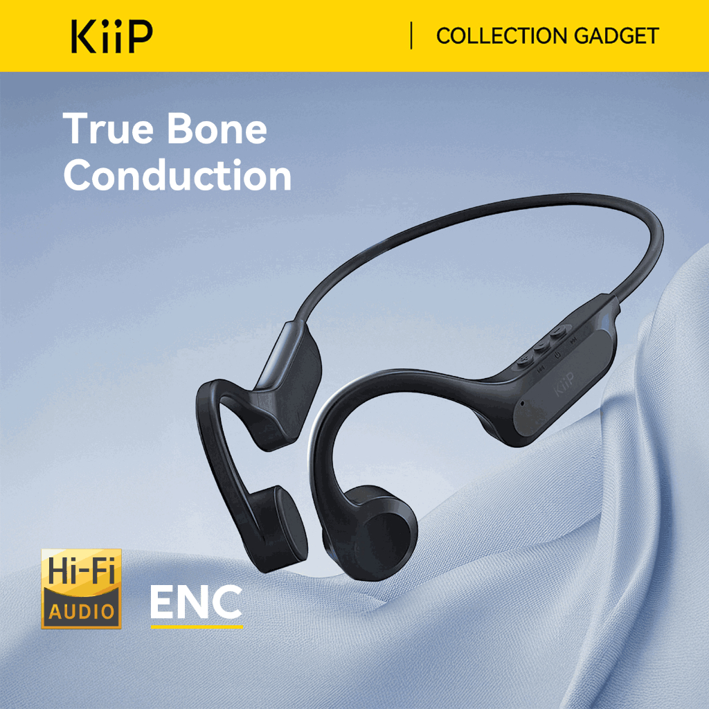 Jual KiiP Wireless DTS10 Wireless Headphone Bone Conduction Bluetooth Earphone | Shopee Indonesia