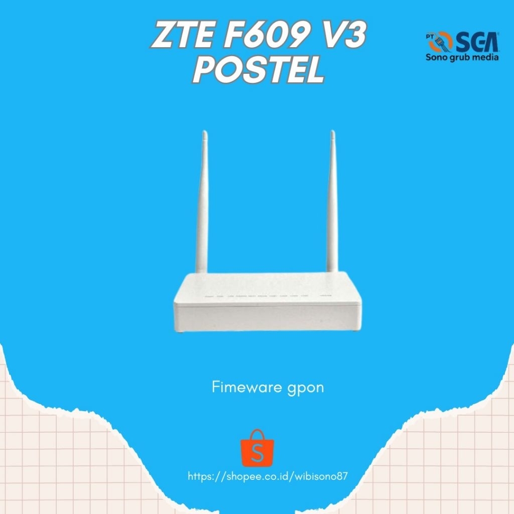 Jual ZTE F609 V3 GPON POSTEL RESMI | Shopee Indonesia