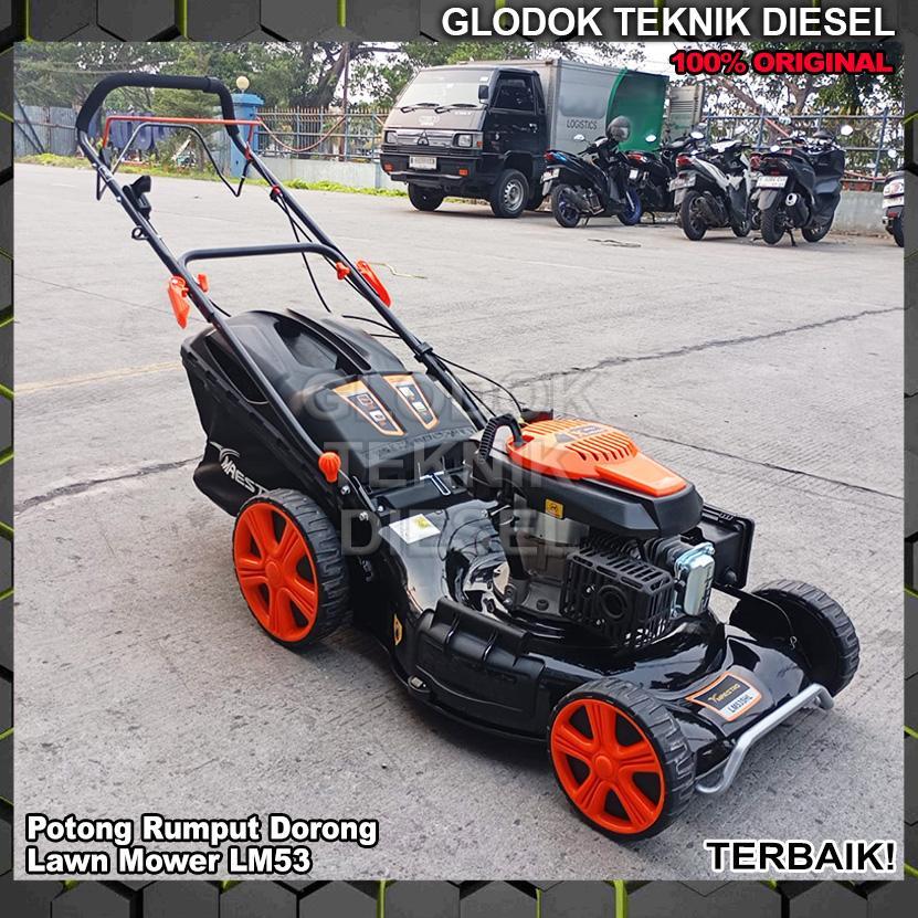 Jual Mesin Potong Rumput Dorong Roda MAESTRO LM53SHL / Mesin Pemotong ...