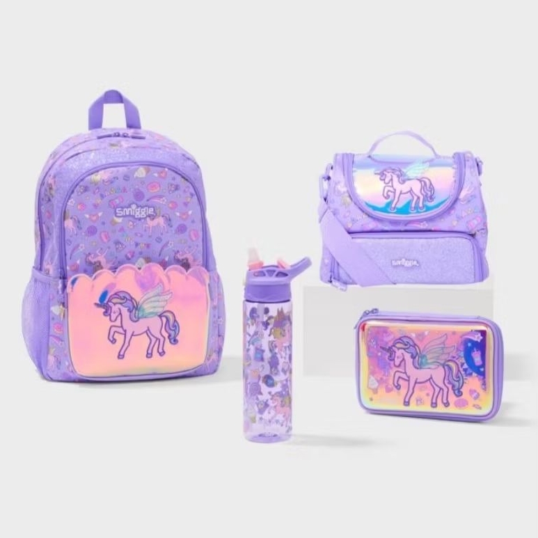 Jual (ORIGINAL) Smiggle Fun Fair Backpack/Lunchbox/Bento/Drink Bottle ...