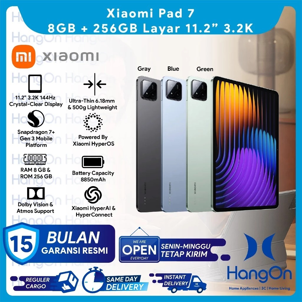 Jual Xiaomi Pad 6S Pro Layar 12.4'' Inch 3K 8/256GB Garansi Resmi | Redmi Pad 6/128GB Layar 10 ...