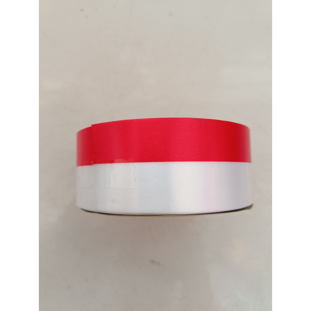 Jual Grosir Pita Bendera Merah Putih SIze Besar 4 mm X 14 m Ribbon ...