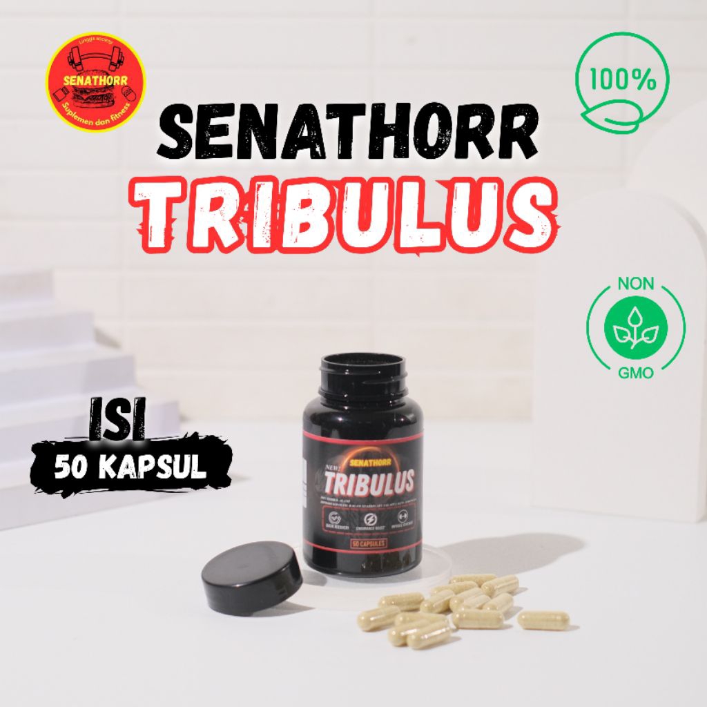 Jual TRIBULUS TERRESTRIS KAPSUL 500 MG eceran obat kuat peningkat ...