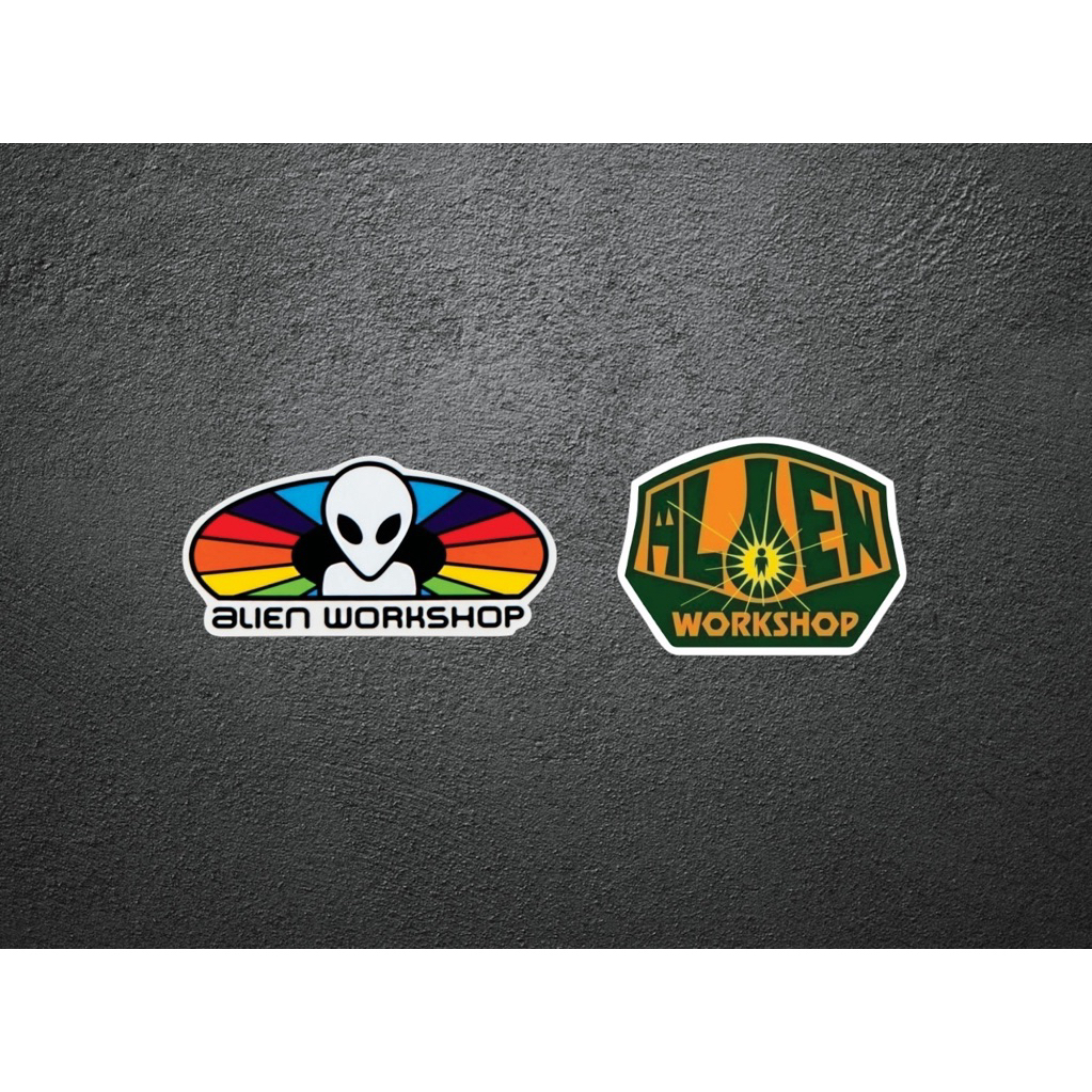 Jual stiker ALIEN WORKSHOP skate skateboard brand deck wheels trucks ...