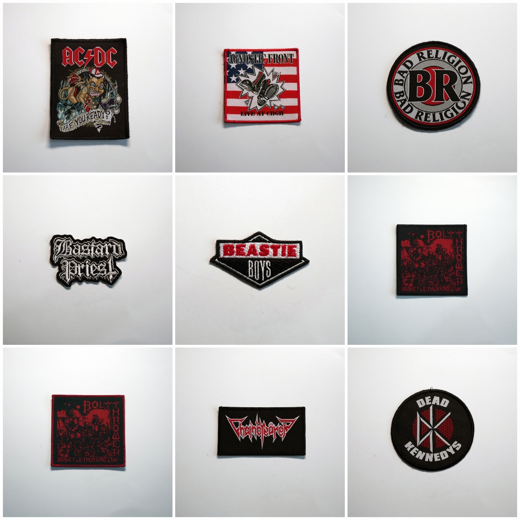Jual WOVEN PATCH BAND / EMBROIDERY PATCHES | Shopee Indonesia