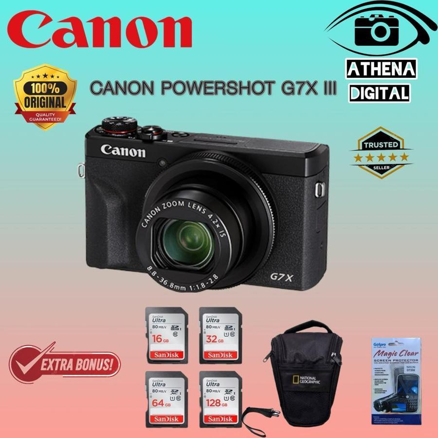 Jual CANON POWERSHOT G7X III / CANON POWERSHOT G7X MARK III / CANON G7X III | Shopee Indonesia