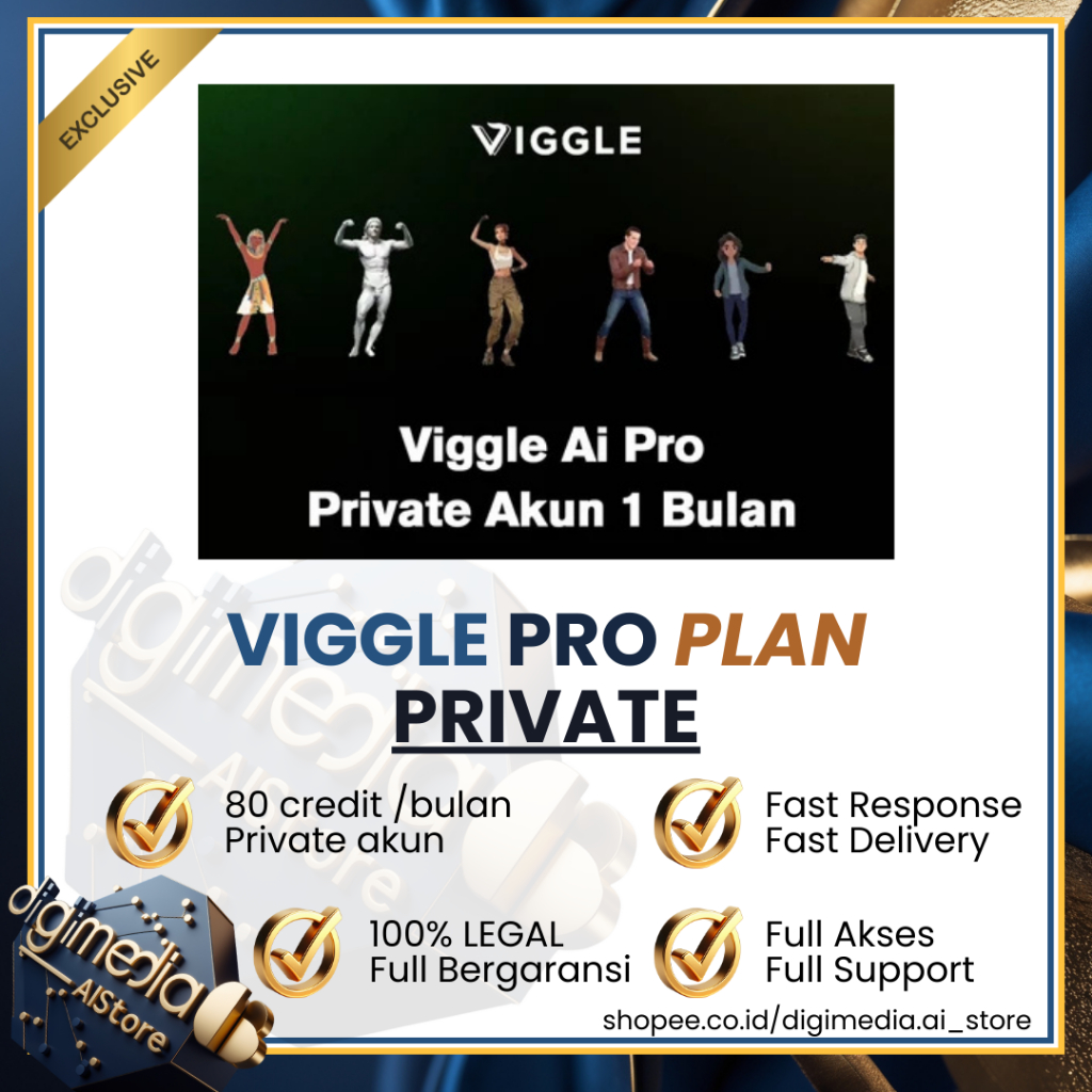 Jual Viggle AI Pro Privaate Akun 1 Bulan - Viral Dance Maker ai for ...