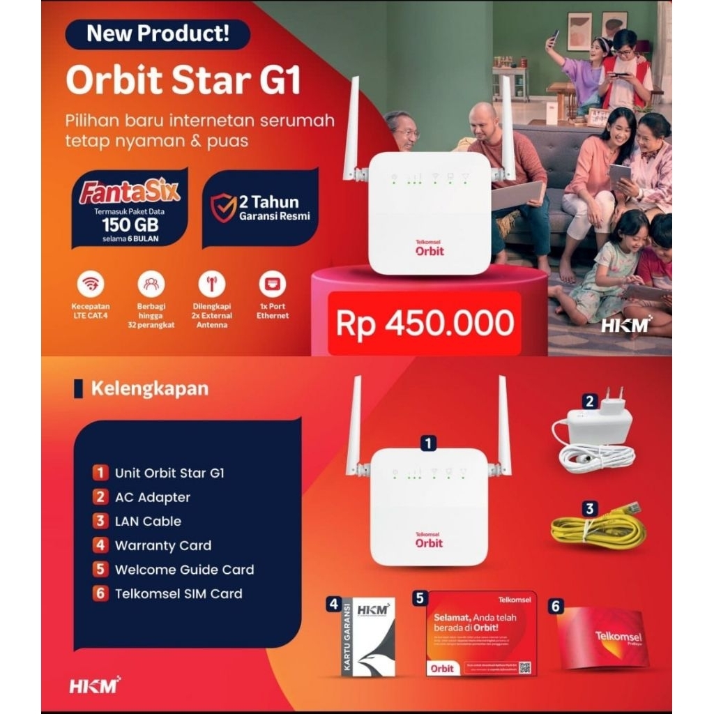 Jual orbit star G1 modem | Shopee Indonesia