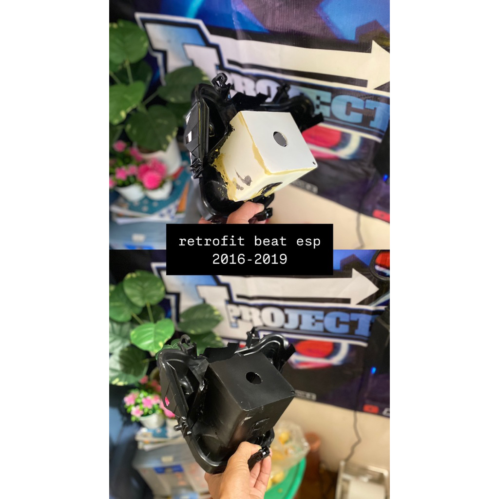 Jual RETROFIT BEAT ESP ( BOX ONLY TANPA REFLEKTOR ) | Shopee Indonesia