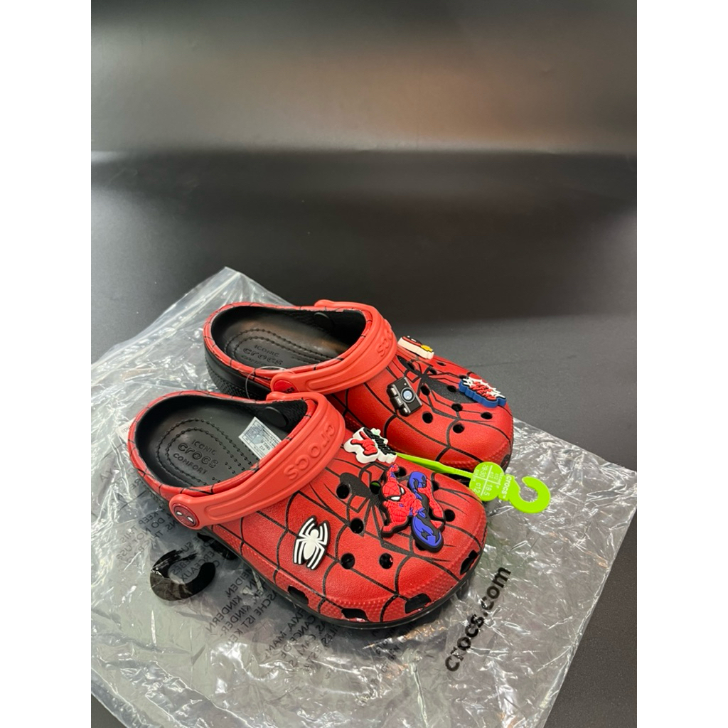 Jual Sandal Anak Crocs Classic spiderman kids junior / Crocs Classic ...