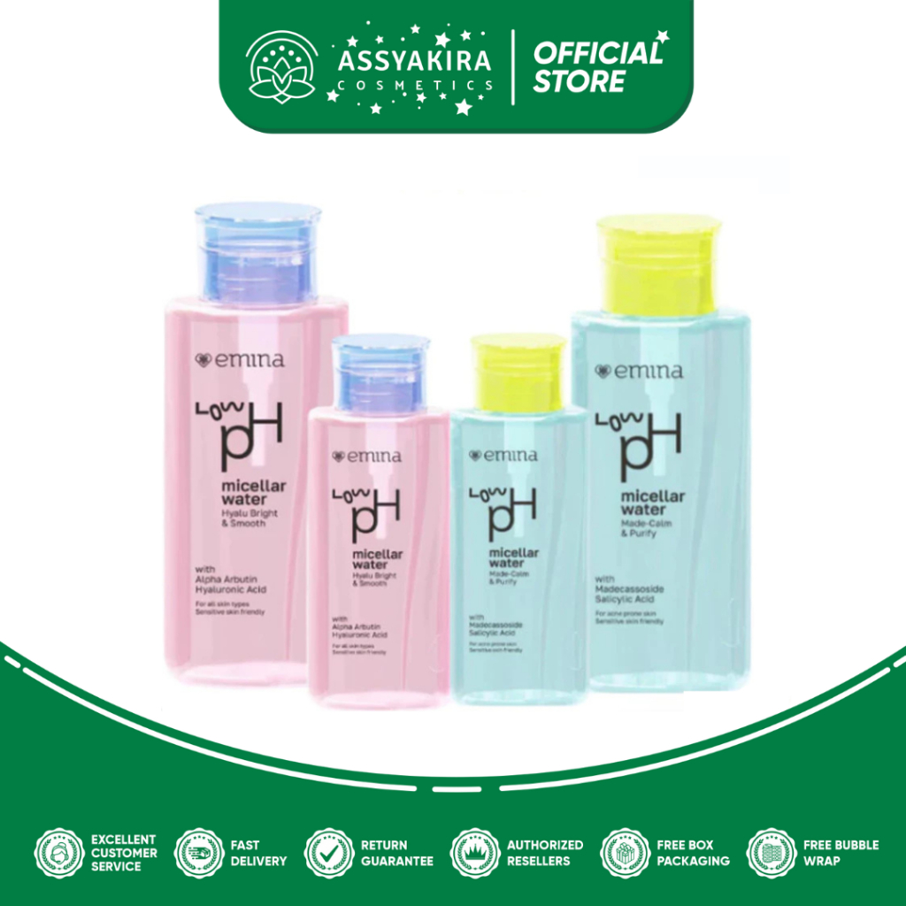 Jual Emina Low pH Micellar Water Made-Calm & Purify | Low pH Micellar ...