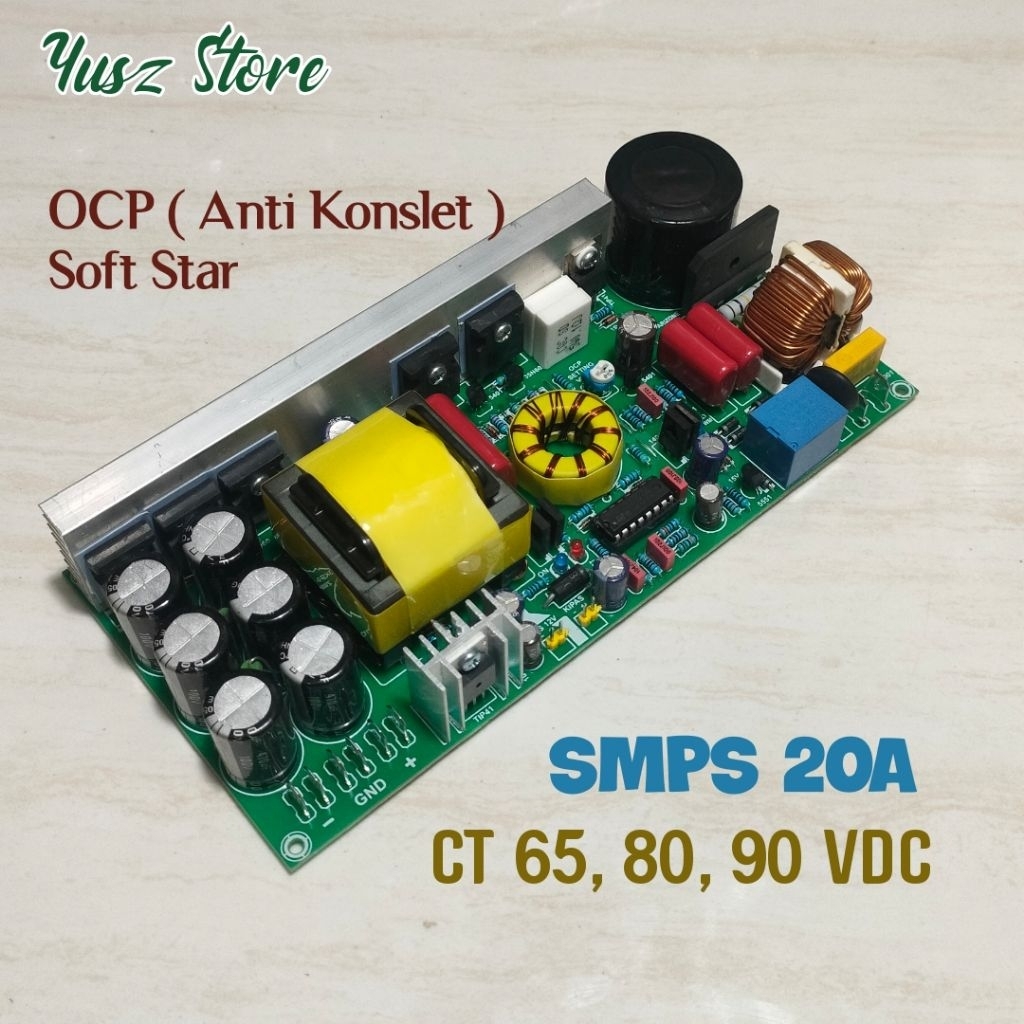 Jual SMPS 20a ct 80v 20 Amper 65v, 90v for Audio Power supply | Shopee ...