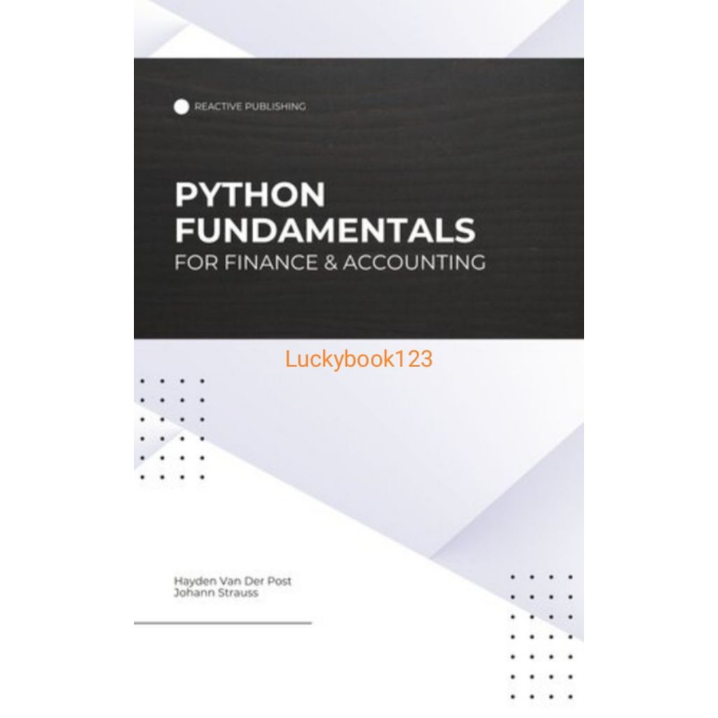 Jual Python Fundamentals for Finance & Accounting by Hayden | Shopee ...