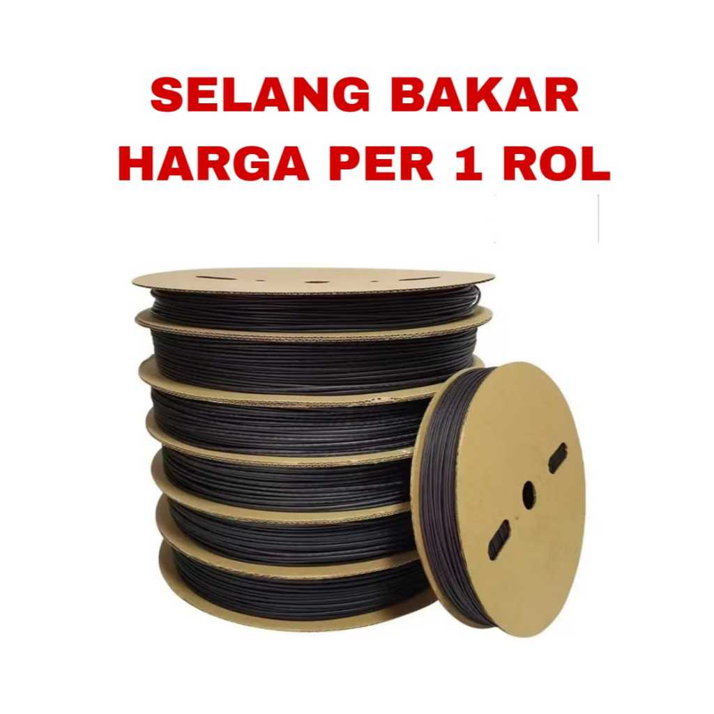 Jual KABEL BAKAR // SELANG BAKAR // ISOLASI BAKAR UKURAN 3 MM /Selang ...
