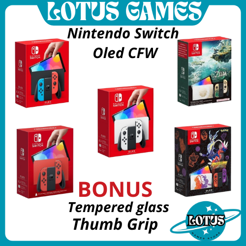 Jual Nitendo Switch Oled CFW Memori 128GB 256GB 512GB & 1TB Full Game | Shopee Indonesia