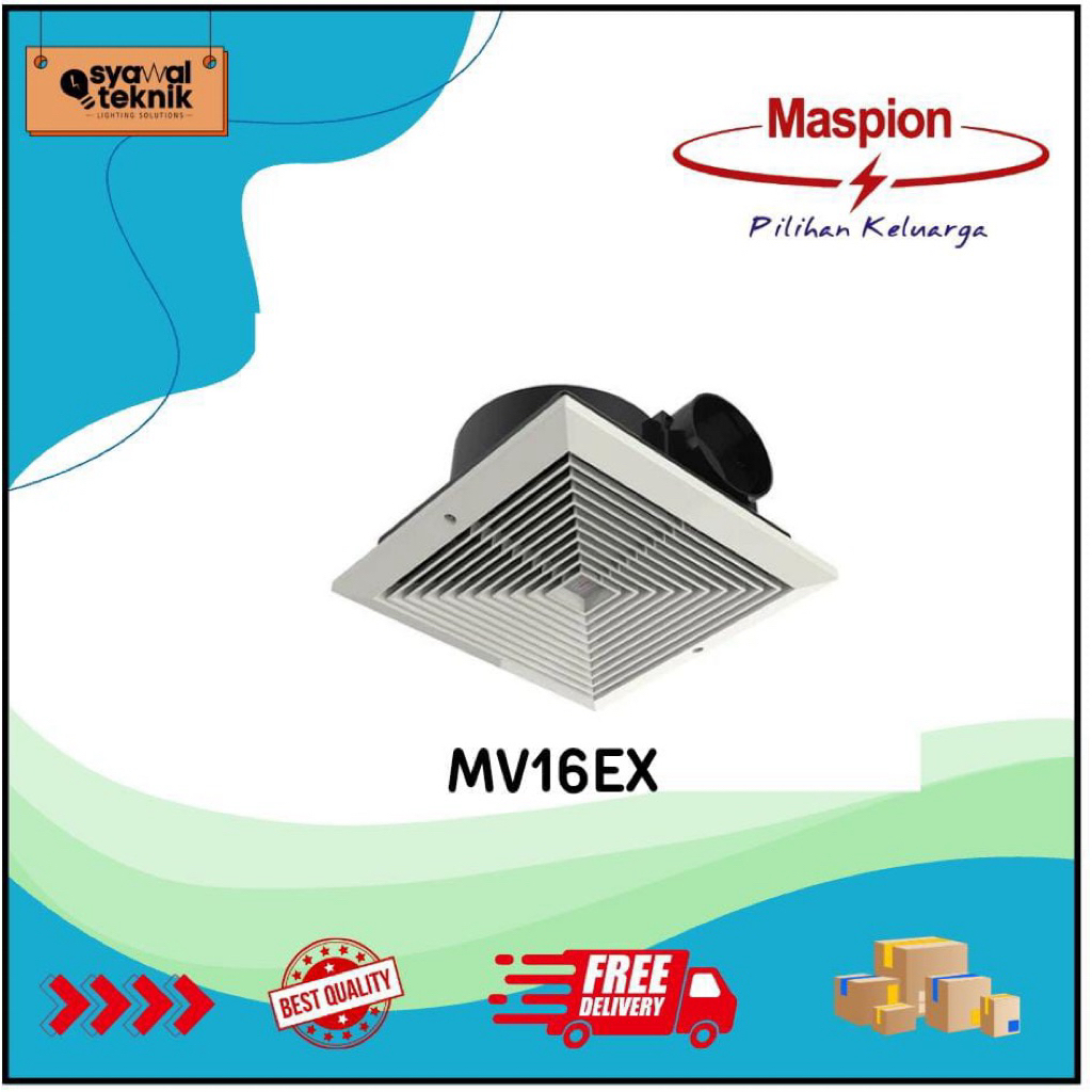 Jual Maspion Ceiling Blower Exhaust Fan Plafon Exhos Plavon 4 Inci ...