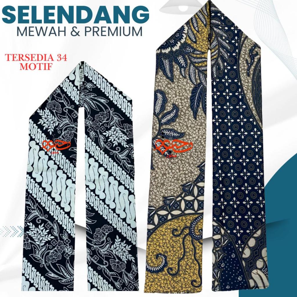 Jual Scraf Syal Selendang Cukin Batik 34 Motif Termurah Terlaris ...