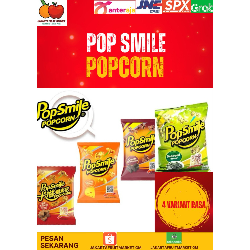 Jual Pop smile popcorn 45g | Shopee Indonesia