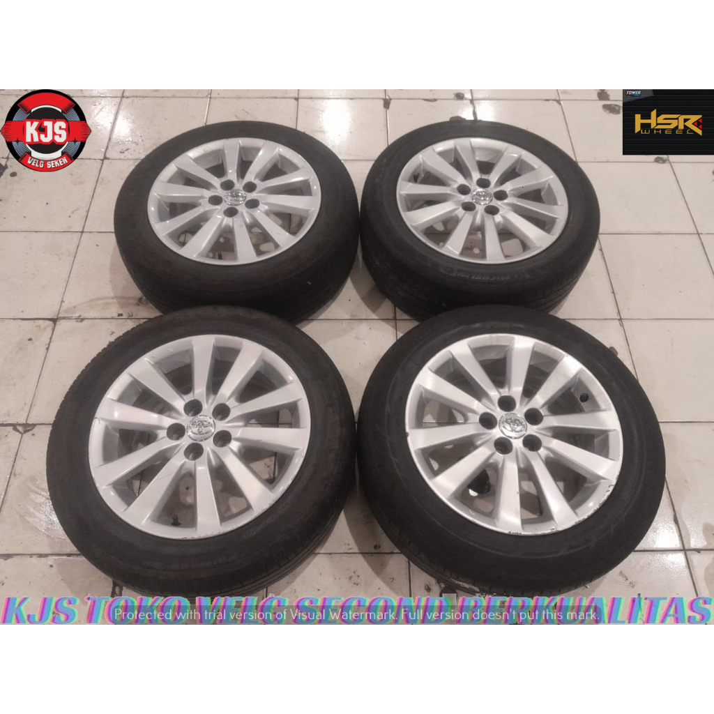 Jual JUAL VELG MOBIL BEKAS MODEL COPOTAN ALTIS RING 16 PCD 5X100 COCOK BUAT ALTIS SIENTA NEW ...