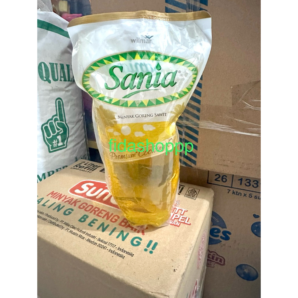 Jual minyak goreng sania 1 liter | Shopee Indonesia