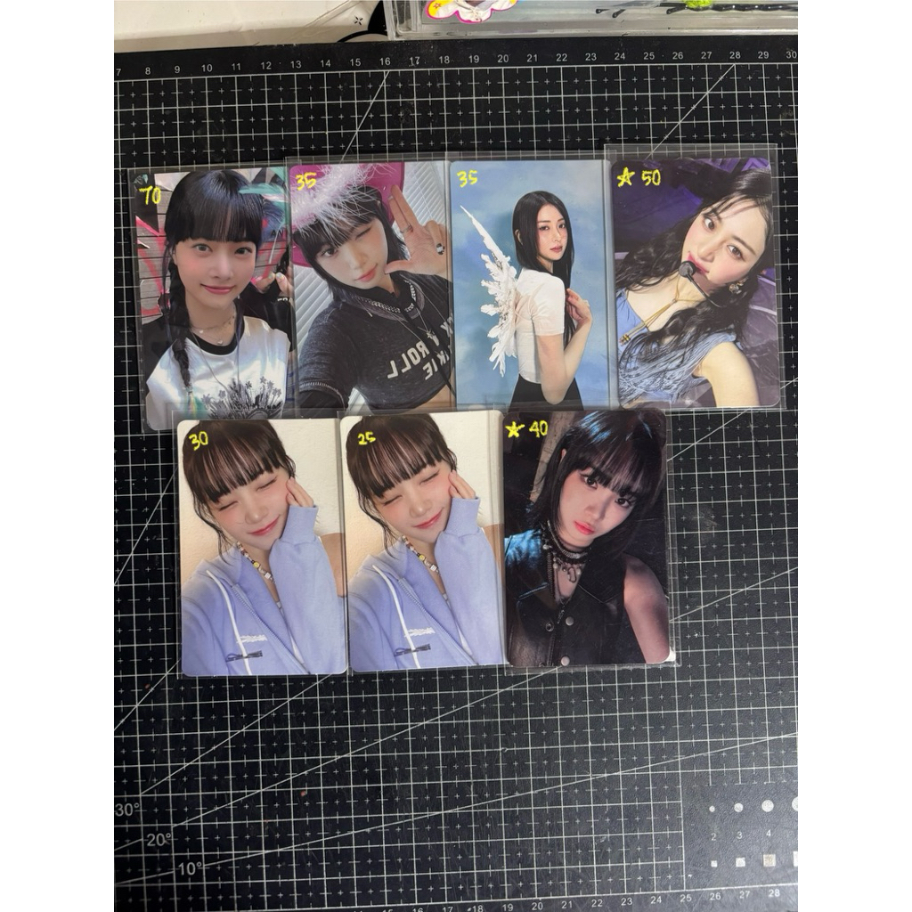 Jual photocard newjeans lesserafim chaewon eunchae yunjin danielle ...