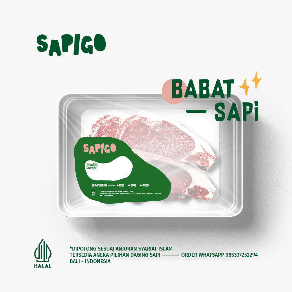 Jual SAPIGO - Babat Sapi 250g-1kg | Shopee Indonesia