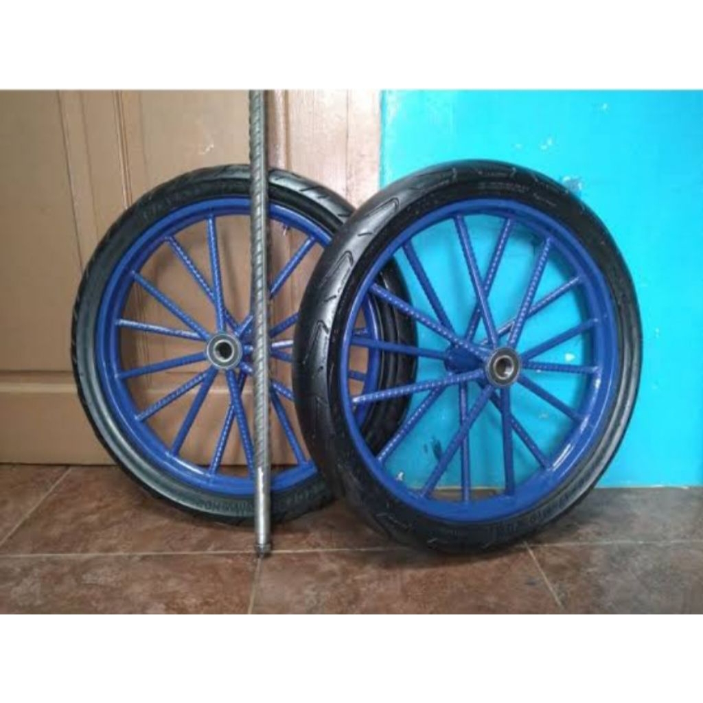 Jual Roda Gerobak Dorong Multifungsi Model Behel Ring17/14 ( Palang 16 ...