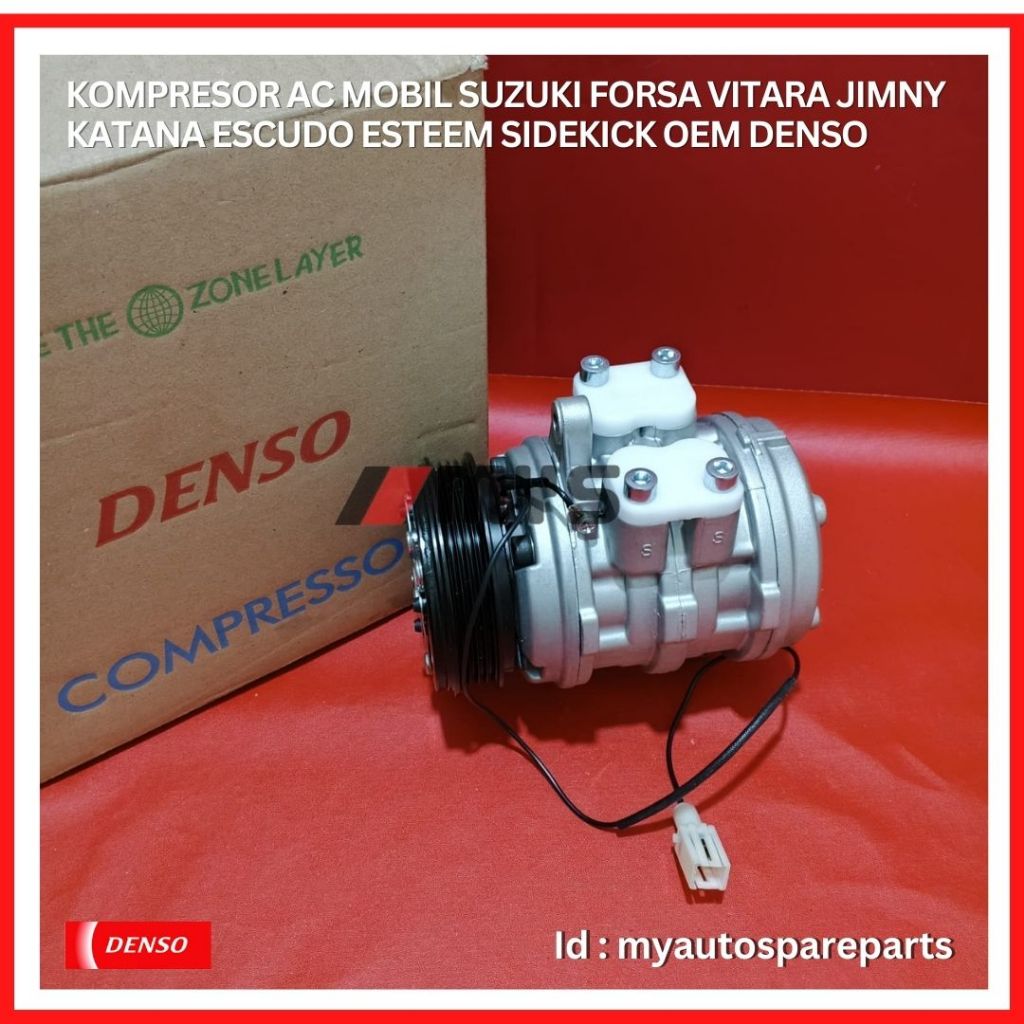 Jual COMPRESSOR AC MOBIL SUZUKI Forsa Vitara Katana Jimny Escudo Esteem ...